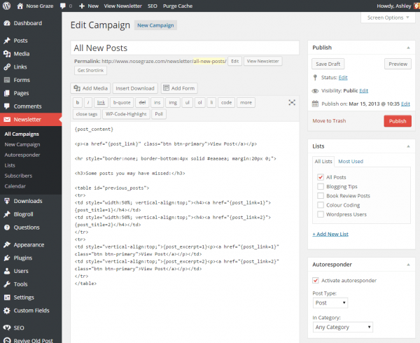 All the WordPress Plugins I Use for Blogging • Nose Graze