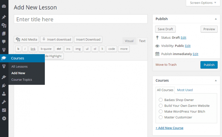 Code Your Own E-Course Platform on WordPress • Nose Graze